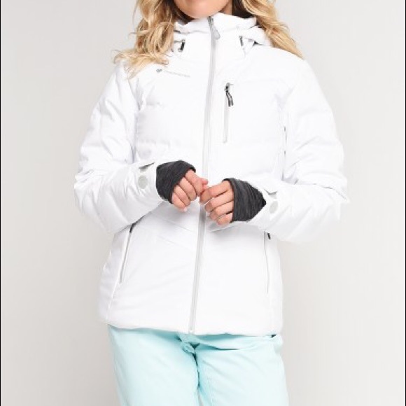 Obermeyer | Jackets & Coats | White Obermeyer Ski Jacket | Poshmark